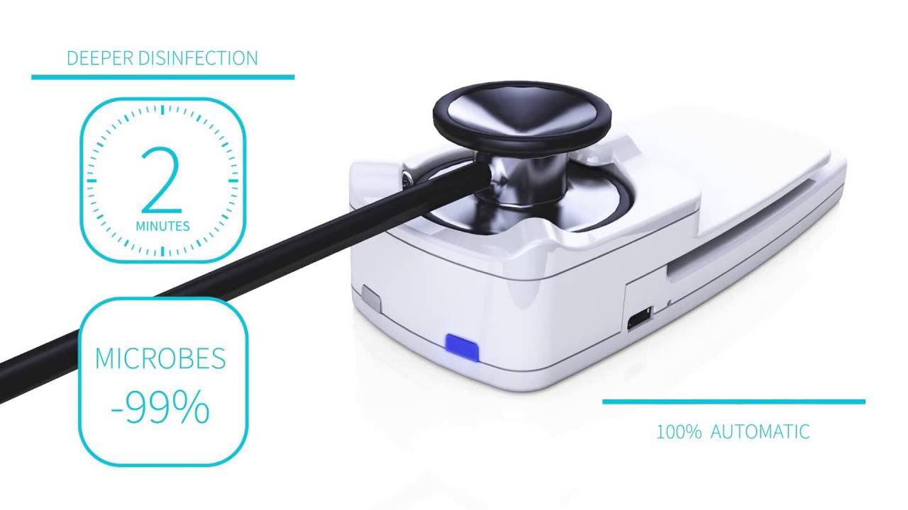 Associated Medical Supplies. STET CLEAN 聽診器聽頭 UV-C 消毒機 (穿戴式)