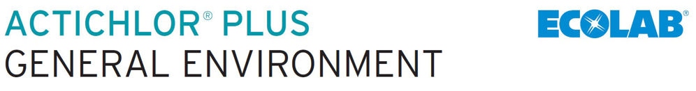 Associated Medical Supplies. ECOLAB Actichlor Plus 2合1清潔消毒片